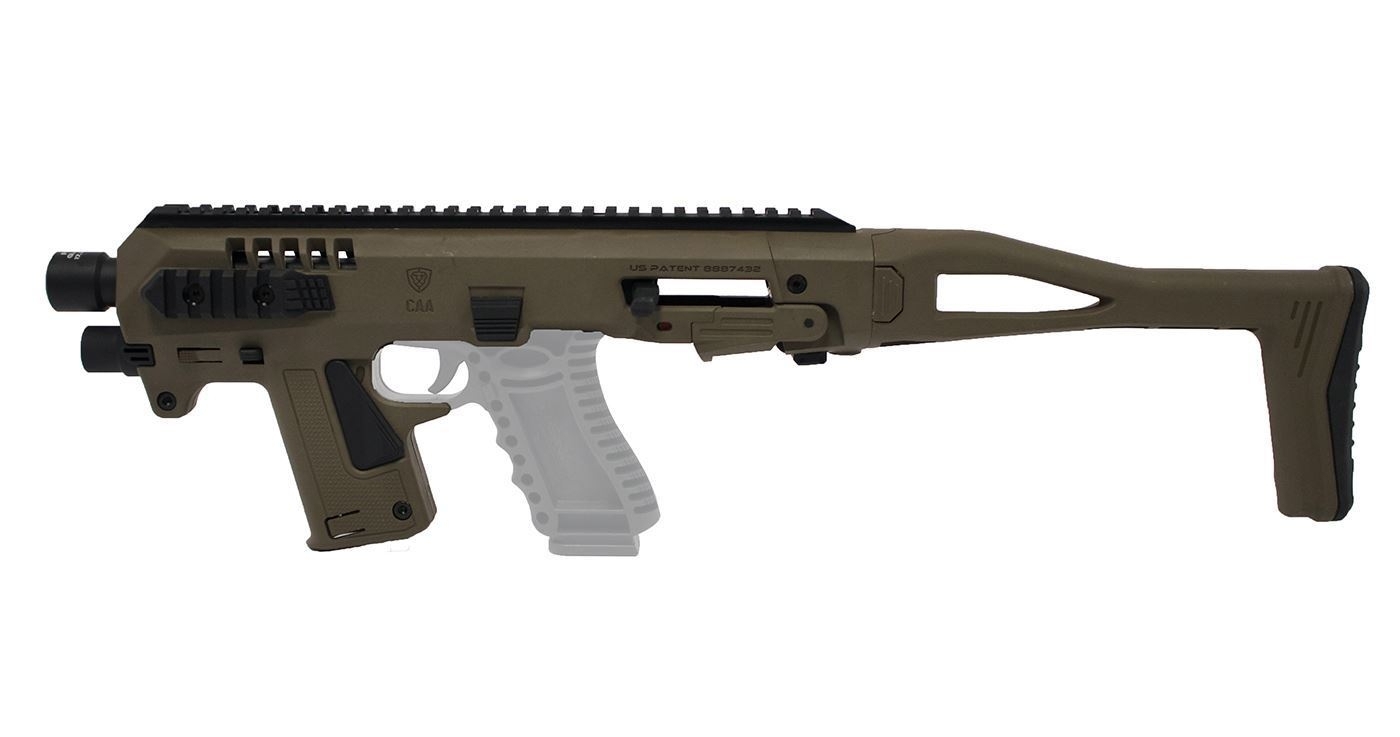 STARSHOOTER | Glock und CAA MICRO CONVERSION KIT GLOCK 19 / 23 / 25 ...
